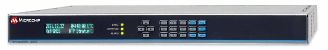 Microchip SyncServer® S600 NTP Time Server | Syncworks