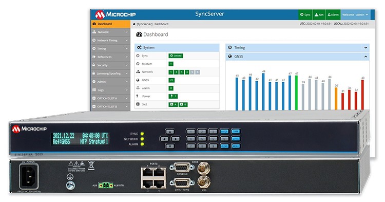 Microchip SyncServer® S650 | NTP Time Server | Syncworks